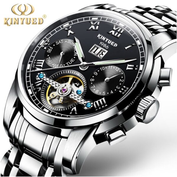 KINYUED Official Store – Kinyued Men Automatic Mechanical Watch ...